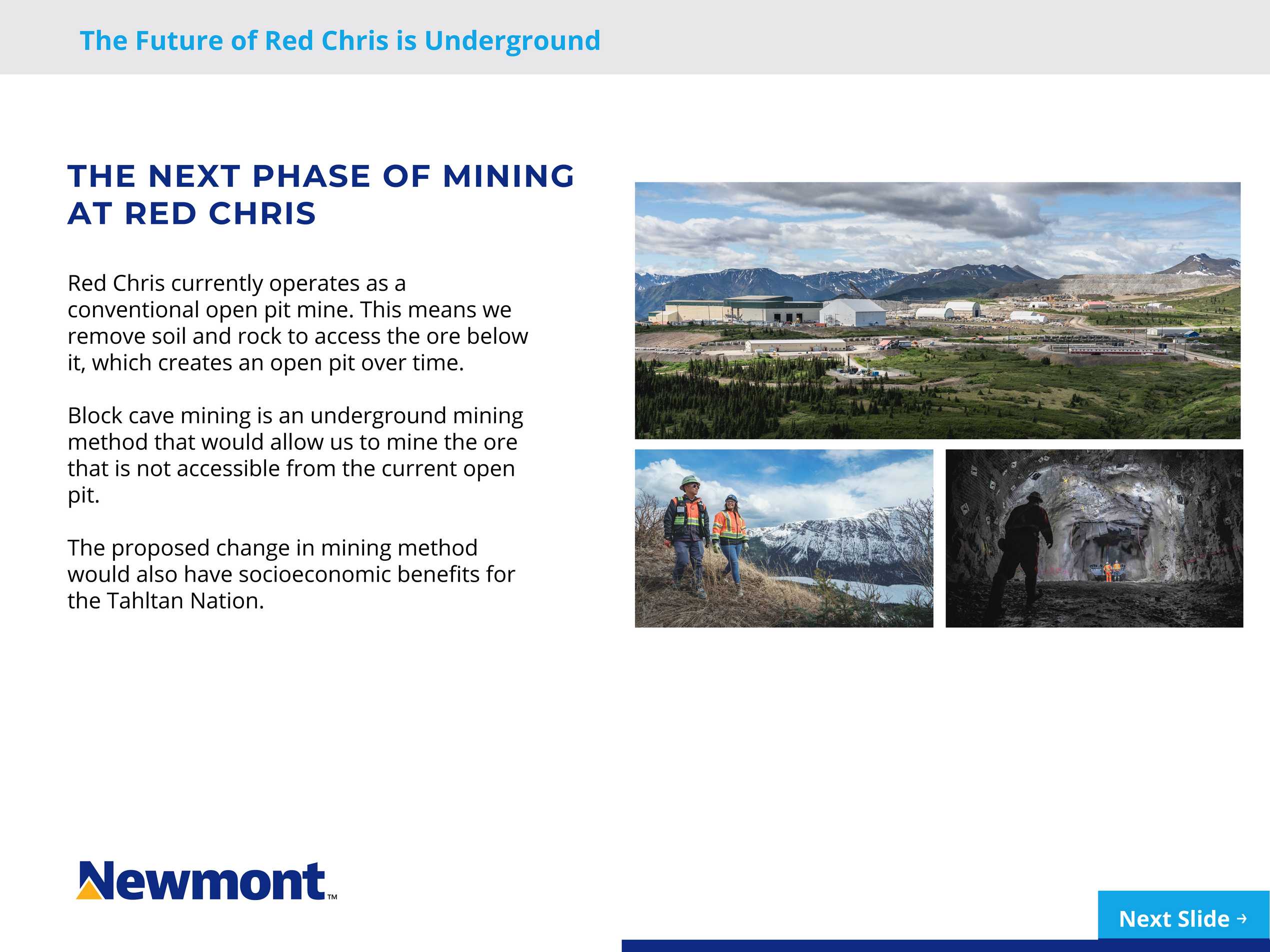 Newmont Red Chris mine – Virtual Open House